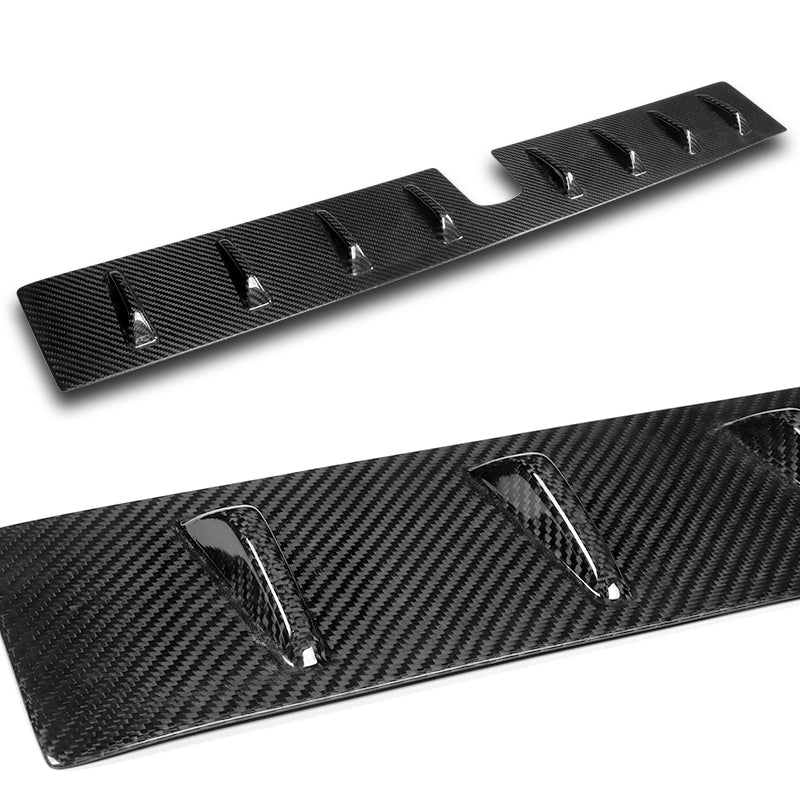 Real Carbon Fiber Rear Roof Vortex Generator Spoiler Wing For 2022 202 ...