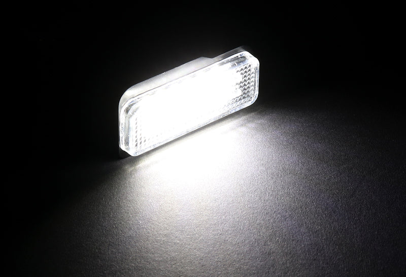 Mercedes-Benz C/E/CLS/SLK-Class W203 W219 W211 White 18-SMD LED Licens ...