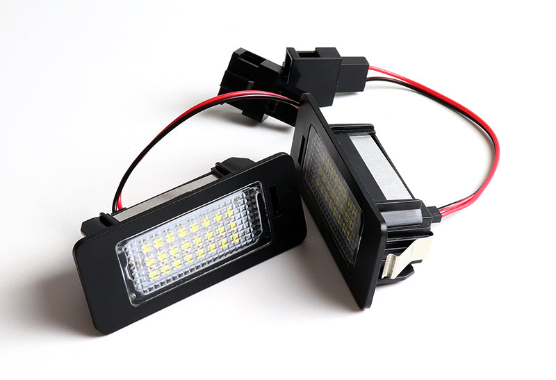 Volkswagen VW Golf Jetta Passat White 24-SMD 6000K LED License Plate L ...
