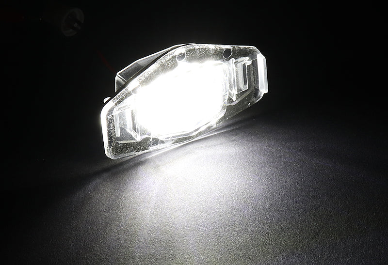 2003 - 2017 Honda Accord Sedan / 4DR White 18-SMD 6000K LED License Pl ...