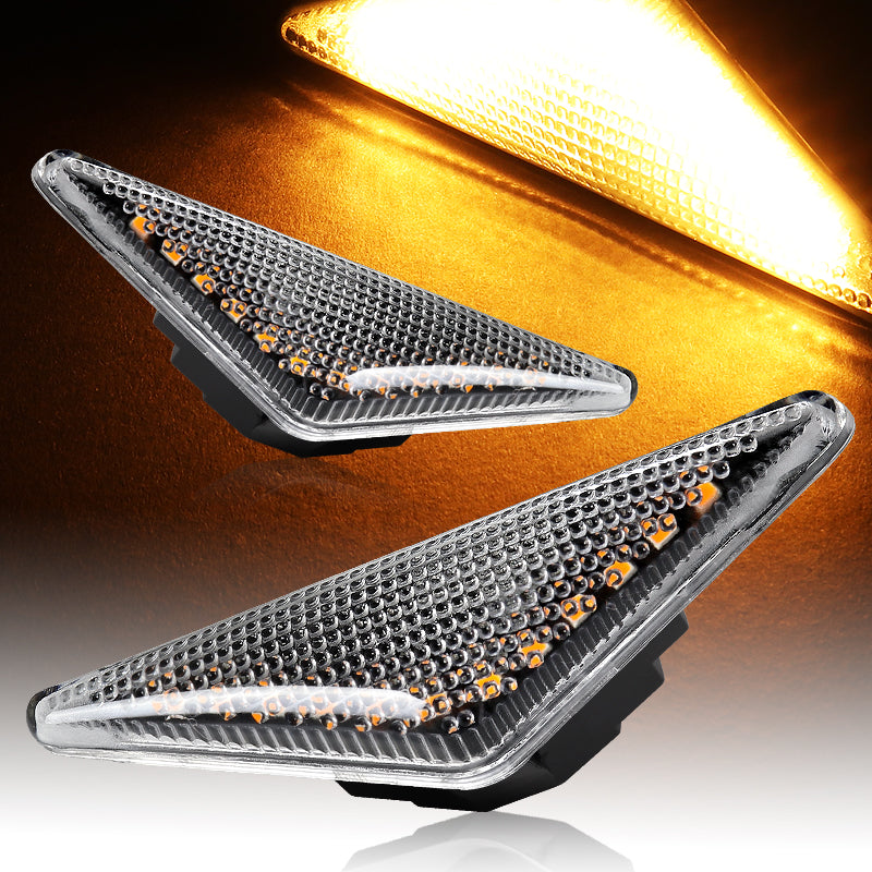 2000 - 2006 Ford Mondeo MK3 Amber LED Turn Signal Front Side Marker Li ...