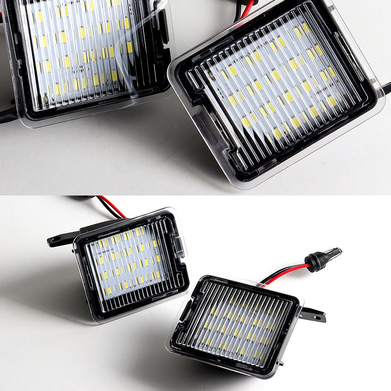 Ford Focus / Escape / Fusion Bright White 18-SMD LED License Plate Lig ...