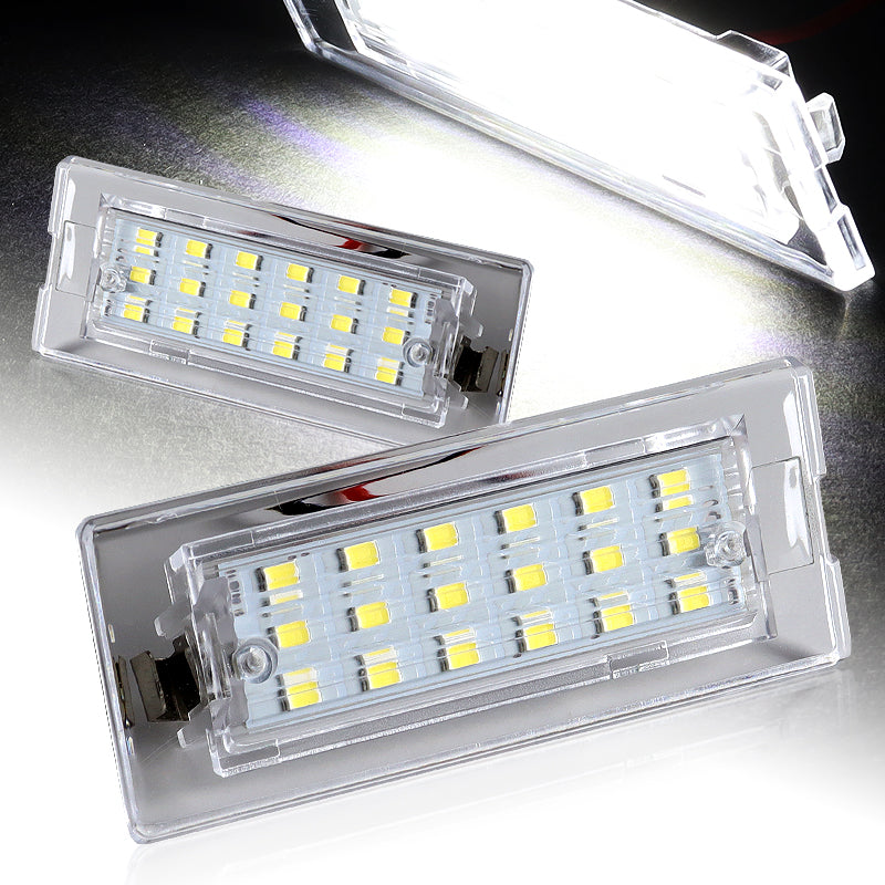 2003-2010 BMW X3 E83 Bright White 18-SMD 6000K LED License Plate Light ...