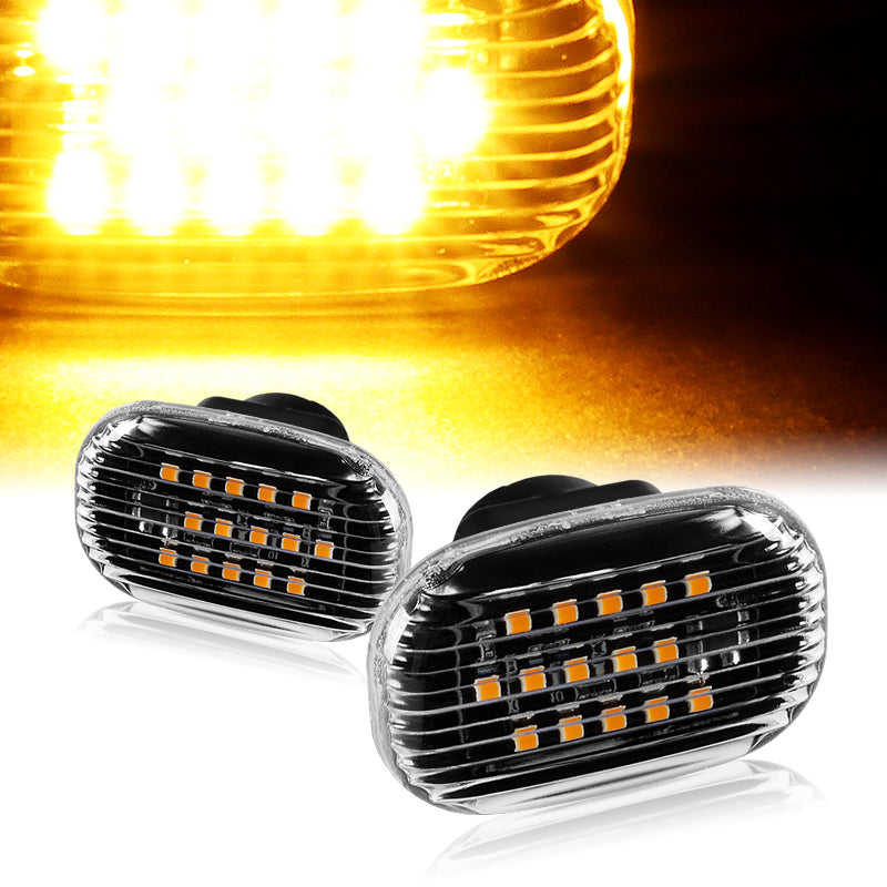 Toyota Supra / Celica / MR2 Spyder Amber LED Turn Signal Front Side Ma ...