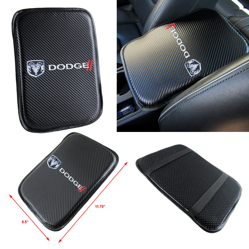 DODGE Charger// Set Armrest Cushion Center Console Cover Pad Mat with ...
