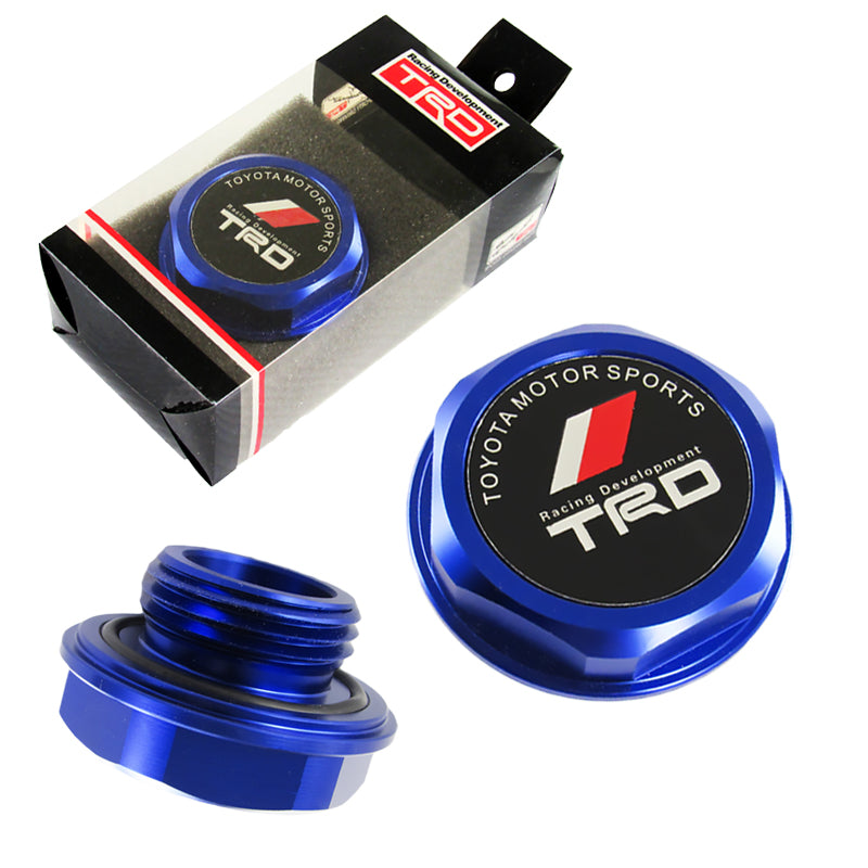 Toyota NEW JDM Blue TRD Engine Oil Filler Cap Aluminum Billet COROLLA ...
