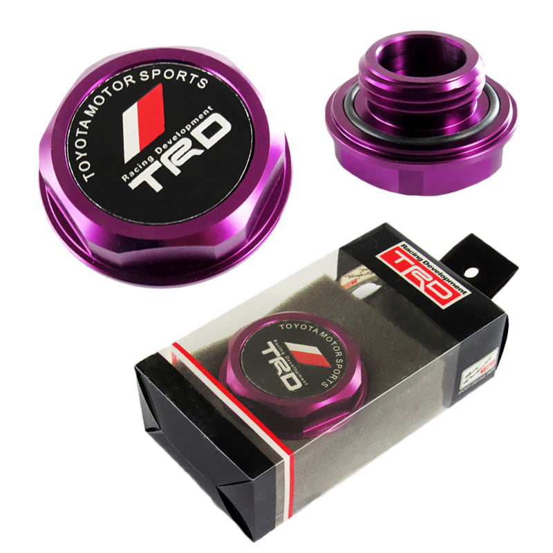 Toyota NEW JDM Purple TRD Engine Oil Filler Cap Aluminum Billet COROLL ...