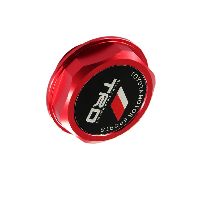 Toyota NEW JDM Red TRD Engine Oil Filler Cap Aluminum Billet COROLLA T ...