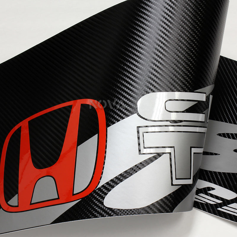 Honda Civic Type R Carbon Fiber Windshield Banner – MAKOTO_JDM