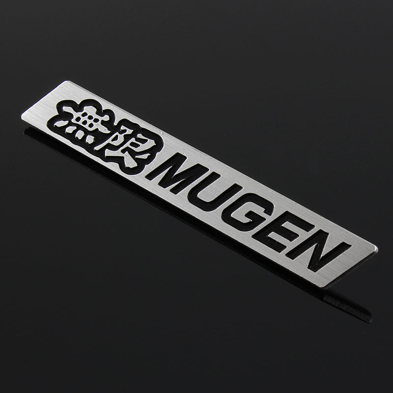 Mugen Set Black 3D Emblem (15CM) with Mugen Power LED Logo Illuminated ...