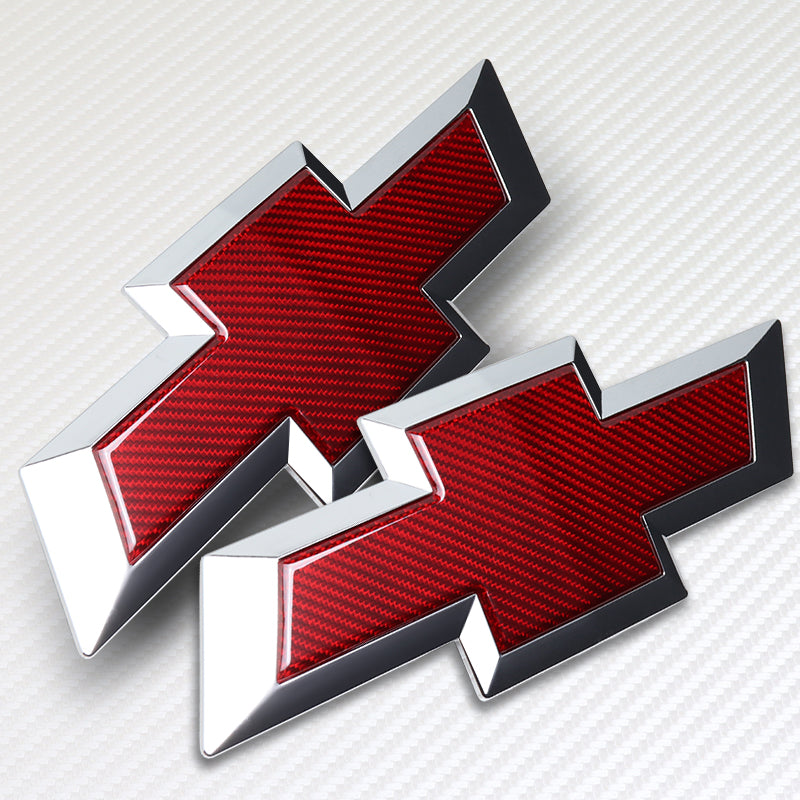 Chevy Bowtie Emblem Red