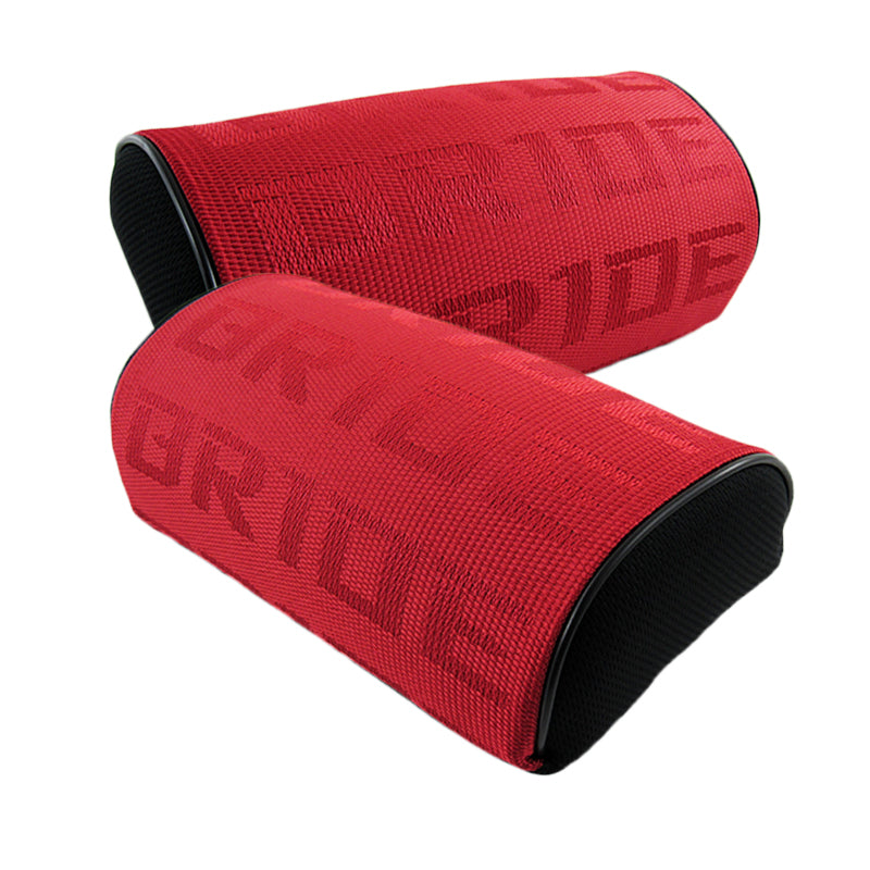 Bride Set of Red Seat Pillow & Seat Belt Cover x2 – MAKOTO_JDM