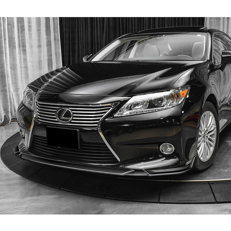2013-2015 Lexus ES350 ES300h Painted Black 3-Piece Front Bumper Body S ...