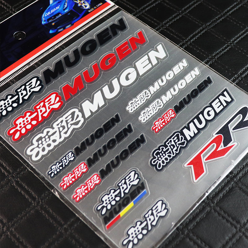 Mugen 13pcs Reflective Sticker Set – MAKOTO_JDM