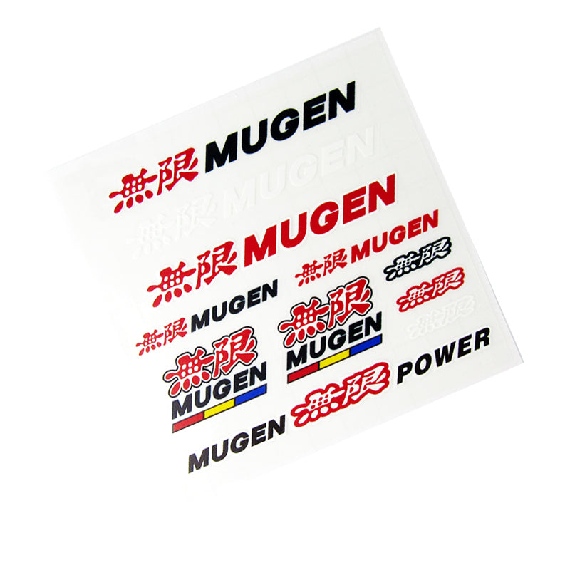 JDM Mugen Power Reflective Car Door Window Vinyl Decal Sticker For Hon ...