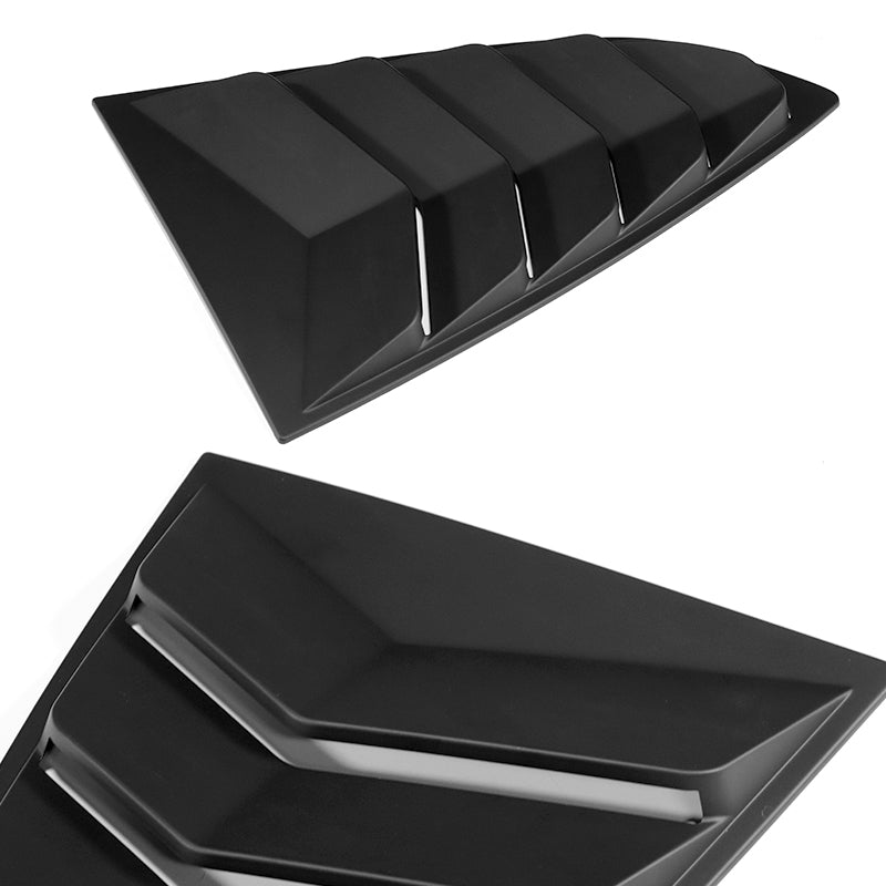 For 2022-2024 Subaru BRZ/Toyota GR86 ABS Side Window Louvers Scoop Cov ...