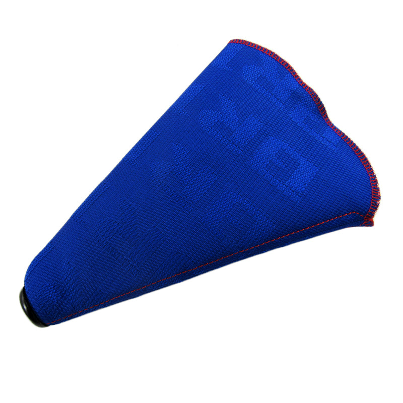 Bride Red Stitched Blue Fabric Shifter Boot Cover – MAKOTO_JDM