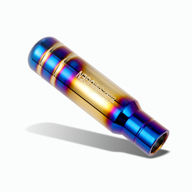 13CM- MUGEN Aluminum Burnt Blue Universal Gear Shift Knob Shifter Leve ...